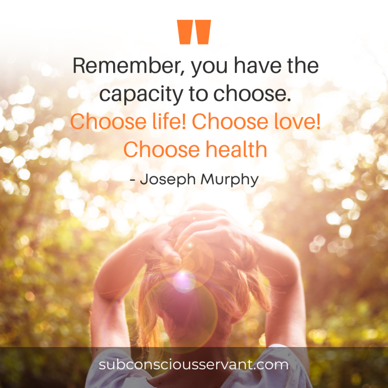 Subconscious Power: 100+ Joseph Murphy Quotes - Subconscious Servant